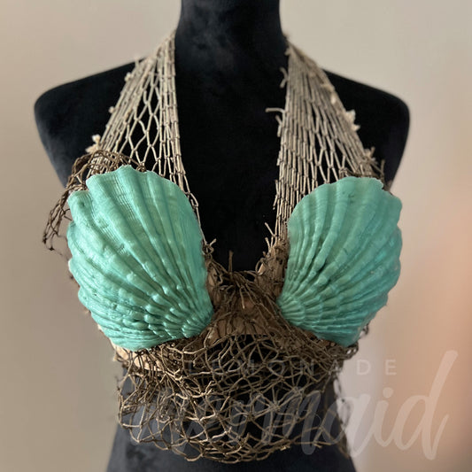 Budget-Friendly Silicone Seashell Swim Tops